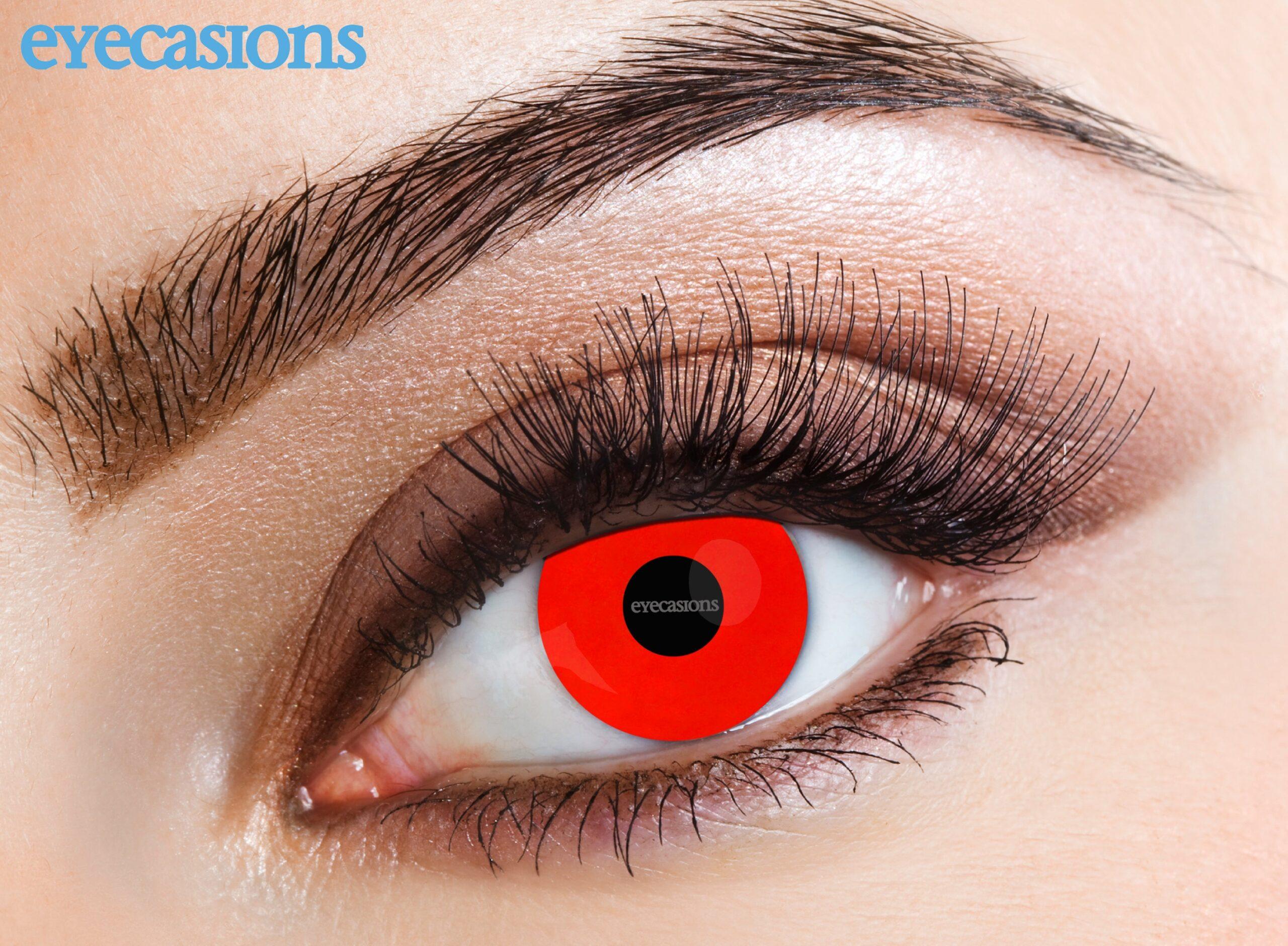 Daily - Red Devil Fashion Contact Lenses — Eyecasions
